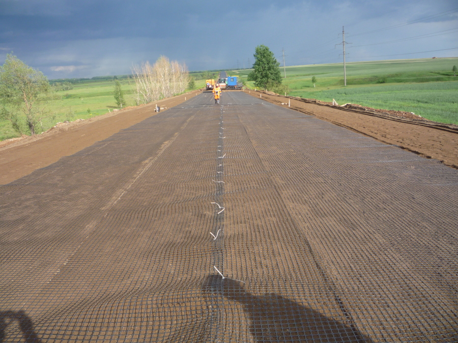 Roads Pavements Trafficked Areas Reinforcement Asphalt pavement ...